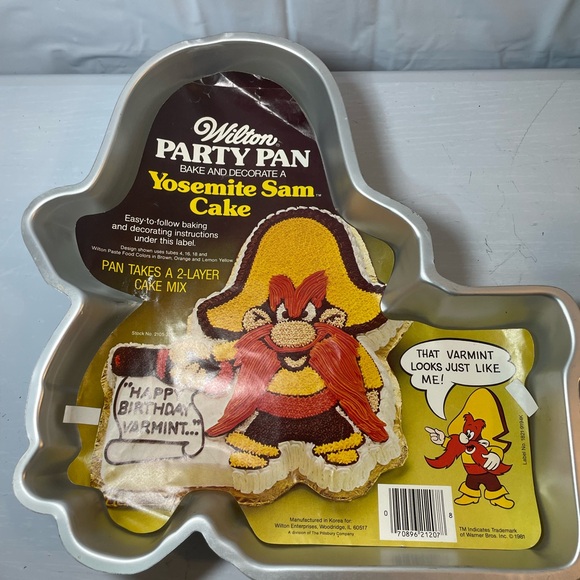 Wilton | Kitchen | Wilton Yosemite Sam Cake Pan Silver | Poshmark